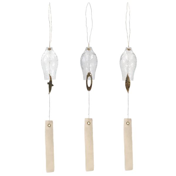 （検索用：風鈴・インブルーム・チャイム・シンプル・インテリア・ガラス・夏・真鍮・おしゃれ・クレエ・4589940011438・4589940011421・4589940011414）[翌日優良配送対象商品に関しまして]下記の場合は対象外とな...