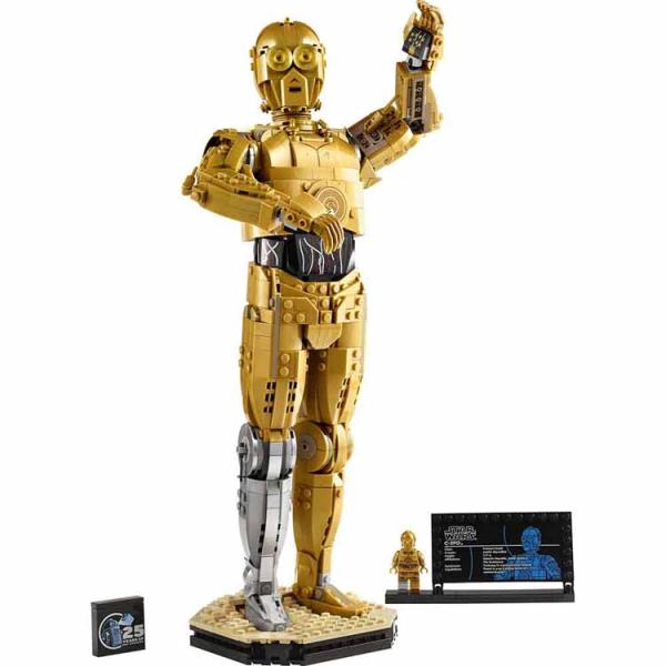 （検索用：おもちゃ・玩具・ブロック・プレゼント・誕生日・クリスマス・インテリア・スターウォーズ・C3PO・大人レゴ・5702017584508）