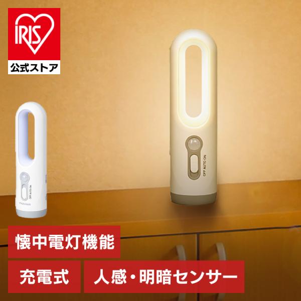 （検索用：ナイトライト・センサーライト・人感センサー・明暗センサー・LED・充電式・USB充電・Type-C・懐中電灯・吊下げ型・4966307421459）