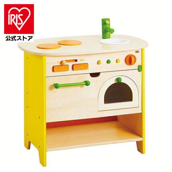 ※こちらの商品はメーカー直送品のため、初期不良以外の返品・交換は承れませんので予めご了承ください。（検索用：知育玩具・木製玩具・木のおもちゃ・森のあそび道具・対面型・アイランドキッチン・組み立て20分・おままごと・ごっこ遊び・ギフト・494...