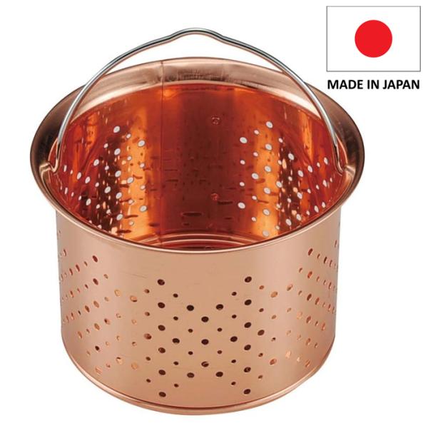 排水ロゴミ受け 純銅 浅型銅イオン効果により、雑菌やカビの繁殖を抑えます。網は水切れが良く、たいへん使いやすくなっています。銅は表面に抗菌作用を持ち衛生的に優れた金属です。手間なしで「キレイ」が続く！だから、銅は排水口にオススメ！銅の抗菌作...