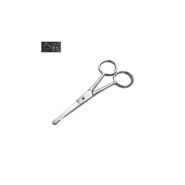 硬い毛のカットに最適!!●髭だけでなく、鼻毛や眉毛のカットにもご使用いただけます。刃の先を丸く加工しているため、肌に接触した際や、鼻に入れての使用にも安心です。ハンドル部の指入れ穴は男性が使用しやすいように大きめに設定しています。ステンレス...