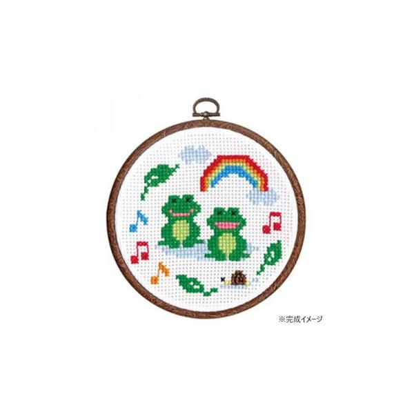 フープ付きのししゅうキット！●初心者向け。1日で完成。かんたんクロス・ステッチ。製作時間の目安は4~5時間。 生産国:日本 素材・材質:綿100% 商品サイズ:出来上がり寸法:額内径15.5cm 重量:約107g 仕様:(打込目数)9カウン...