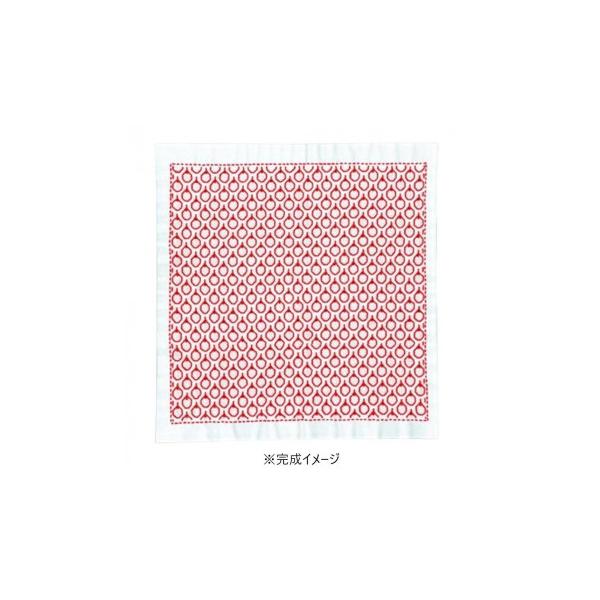花ふきんに刺し子ができる刺し子キット!●布に図案がプリントされているので、簡単に刺繍できます。 生産国:日本 仕様:初級
