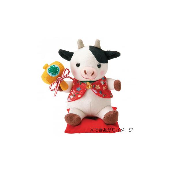 かわいいぬいぐるみキット●「福村弘美」先生のかわいいデザイン干支ー丑ーのぬいぐるみキットです。 生産国:日本 商品サイズ:出来上がりサイズ:(約)高さ16.5cm×幅11.5cm×奥行き10cm 仕様:難易度:初級~中級者向け用意するもの:...