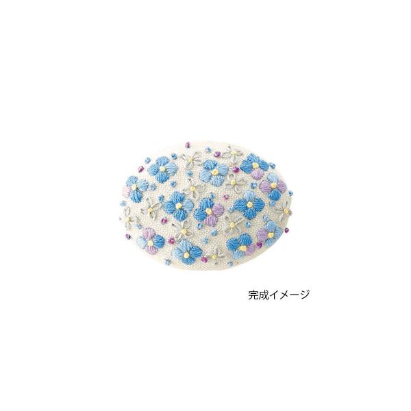 「手芸」が「趣味」へと変わる!●小さな草花など、かわいい絵柄をモチーフにしたフランス刺しゅうの手づくりキットです。図案プリント済なのですぐに始められます。裏面裏面の仕上がりもキレイです。 生産国:日本 商品サイズ:出来上がり寸法:約5.5c...