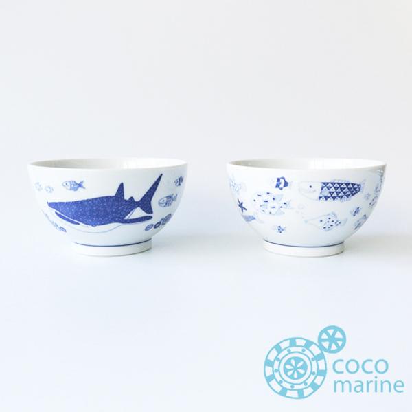 【商品情報】食器洗浄機、電子レンジ共に使用可能。natural69(ナチュラルロック)ブランドのcocomarine(ココマリン)シリーズから『波佐見焼』の『お茶碗』です。 cocomarineシリーズはユニークな表情の魚たちを見ているだけ...