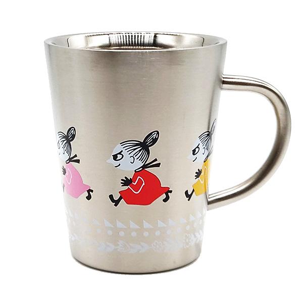 世界中の広い世代から愛される「ムーミン」。人気キャラクター「リトルミー」のマグカップです。丈夫で保温・保冷性が高いステンレス二重構造なので、家庭やオフィスだけでなくアウトドアにもオススメです。サイズ / 85×高さ105mm　容量約360m...