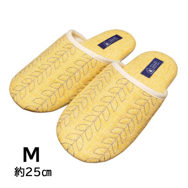 北欧テイストのカラーとステッチ模様が人気のルームシューズ。裏面は滑りにくい素材で安心です。サイズ / 約25cm素材 / 甲・中敷き・縁テープ　ポリエステル100％原産国 / 中国お手入れの際は手洗いでお願いします。洗濯機のご使用はできませ...