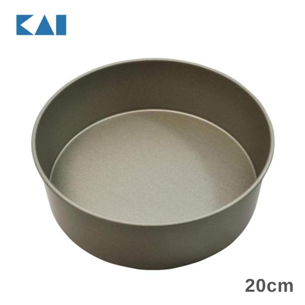 貝印 TSホールケーキ型 ケーキ型 20cm DL6106 製菓 ケーキ 日本製 底取れない くっつかない 調理器具 KaiHouse SELECT 大きいサイズ お菓子 製菓【商品説明】「かんたん! すぐできる! オリジナルスイーツをつく...