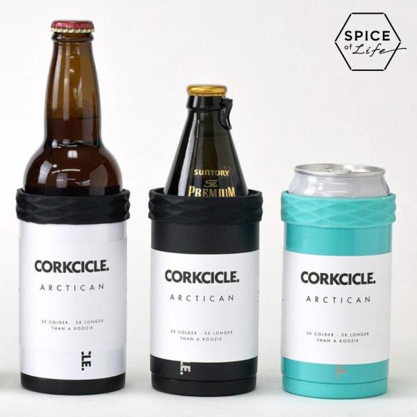 スパイス 缶ホルダー ホルダー 保冷 350ml ARCTICAN CORKCICLE 3101 キャンプ アウトドア おしゃれ クリップ 持ち運び缶ビールやドリンクの冷たさを最長3時間（※CORKCICLEメーカーテキスト）キープするアメ...