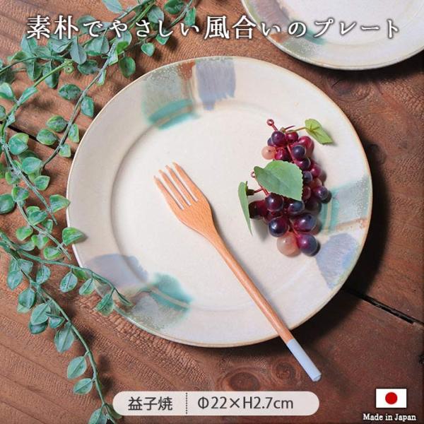 【温もりのある器】マットな手触りに独特の温かみを感じるベーシックな形状のプレート。水彩画のような淡く優しい色合いで手描きされた柄は個性的で一つ一つ違う表情を見せてくれます。【おしゃれなプレート】リムがあるので手に馴染みやすく持ちやすい形状で...