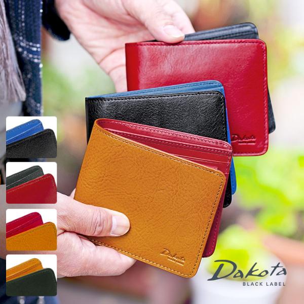 Dakota（ダコタ） ブラックレーベル 二つ折り財布 キャーロ メンズ