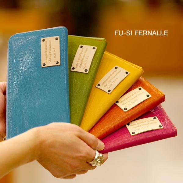 フーシフェルナーレ FU-SI FERNALLE L字ファスナー 長財布 21584《キーワード》送料無料 フーシフェルナーレ L字ファスナー 長財布 山羊 ヤギ革 綺麗 可愛い おしゃれ シンプル ブランド 財布 縁起 丈夫 レディース ...