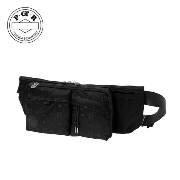 POTR MONOGRAM WAIST BAG ピー・オー・ティー・アール モノグラム ウエストバッグ 998-19807《キーワード》一年保証 Wクーポン付き 吉田カバン ピーオーティーアール 日本製 鞄 四角 スクエア ボディバッグ ボ...