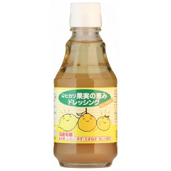 原材料米酢（有機）、レモン（有機）（国内産）、なたね油、砂糖、ゆず（有機）（徳島県産）、たまねぎ（有機）（国内産）、食塩、ゆこう（有機）（徳島県産）、昆布（北海道産）、香辛料容量:200mlメーカー:ヒカリ※メーカー欠品の場合はお時間を要し...