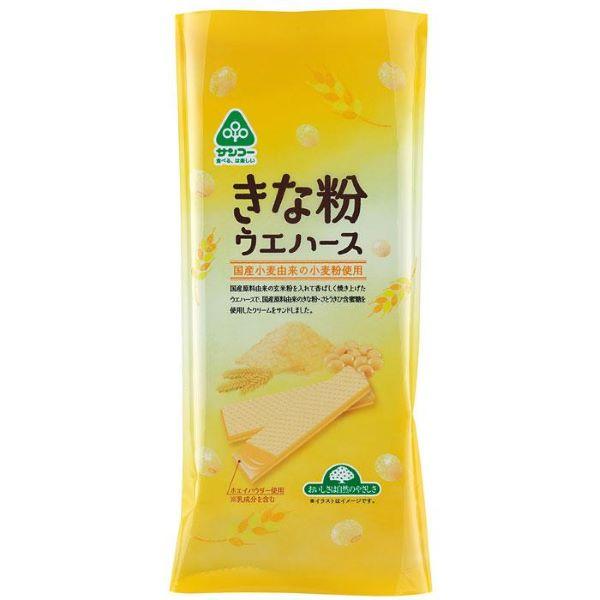 原材料小麦粉（小麦（国産））、ショートニング、砂糖（さとうきび（鹿児島県産））、きな粉（大豆（国産））、澱粉、玄米粉（玄米（国産））、植物油脂（パーム油)、麦芽エキス粉末、ホエイパウダー（乳成分を含む）容量：14枚メーカー:サンコーJANコ...