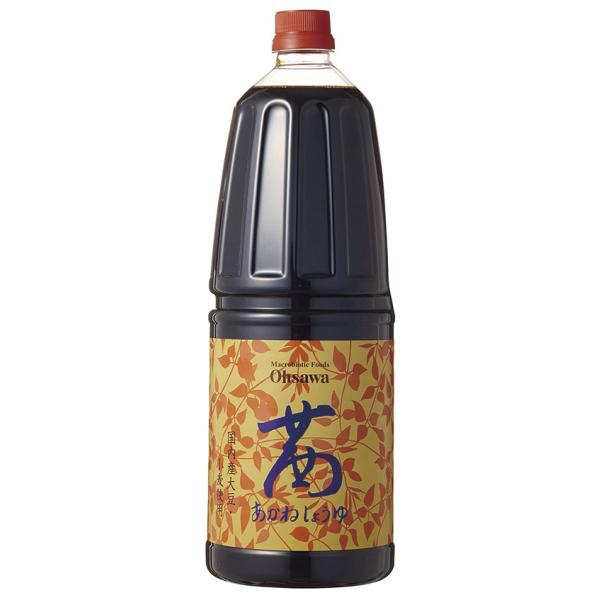 ※宅配便の場合6本ごとに送料がかかります。形状：ボトル1.8L開封前賞味期間：冷暗所で1年原材料：小麦(長野県)、大豆(国産)、食塩(天日塩)オーサワジャパン※メーカー欠品の場合はお時間を要します。※ご注文内容によって万が一100サイズの段...