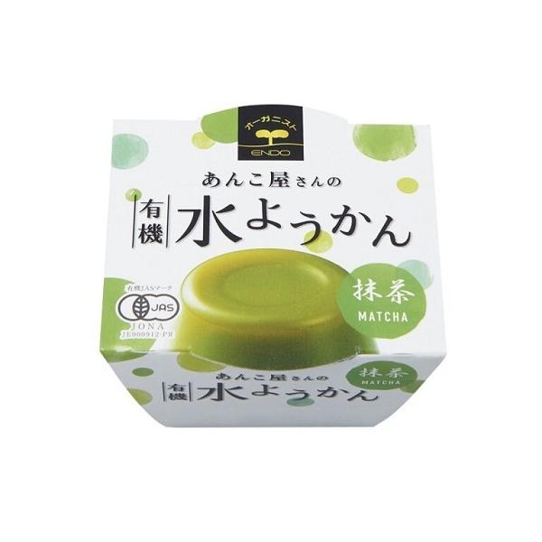 ※宅配便の場合90個ごとに送料がかかります。内容量：100g開封前賞味期限：製造日より常温で9ヶ月原材料：有機砂糖、有機いんげん豆(中国産他)、有機抹茶(国産)、寒天、葛、食塩有機JAS：有■3月〜9月限定品JANコード : 4958655...