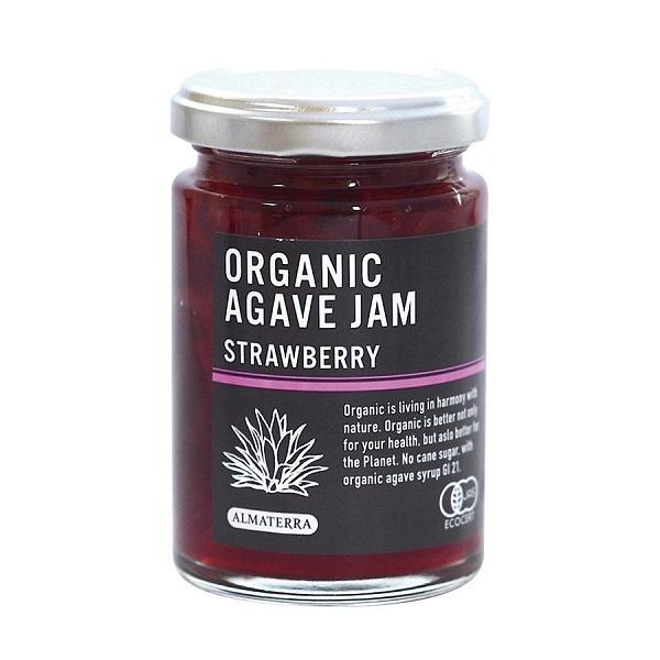 原材料：有機いちご(トルコ)、有機アガベシロップ(メキシコ)、有機レモン濃縮果汁/ゲル化剤(ペクチン：柑橘由来)内容量：140g開封前賞味期間：製造日より常温で1年6ヶ月メーカー：株式会社アルマテラ※メーカー欠品の場合はお時間を要します。※...