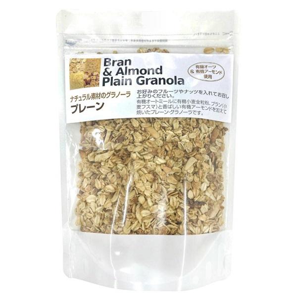原材料：有機オーツ麦(アメリカ産)、粗糖[さとうきび(鹿児島県)]、有機小麦全粒粉(オーストラリア産)、有機パーム油、蜂蜜、有機メープルシロップ、有機アーモンド、有機ココナッツオイル(タイ産)、小麦フスマ内容量：300g開封前賞味期間：製造...