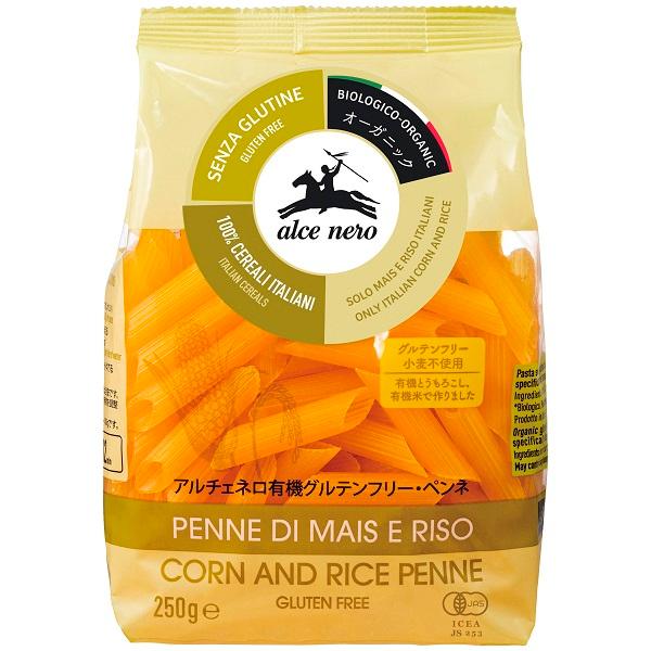 形状：袋250gカロリー：355kcal/100g開封前賞味期間：常温で3年原材料：有機とうもろこし粉[有機とうもろこし(イタリア)]、有機米粉[有機米(イタリア)]有機JAS：有日仏貿易株式会社※メーカー欠品の場合はお時間を要します。※ご...