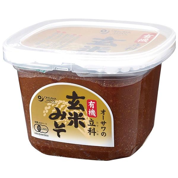 ※※宅配便の場合16個ごとに送料がかかります。形状：箱650g開封前賞味期間：製造日より冷暗所で6ヶ月原材料：有機玄米(滋賀・長野・新潟県)、有機大豆(岩手・青森・長野県)、食塩(天日塩)オーサワジャパン※メーカー欠品の場合はお時間を要しま...