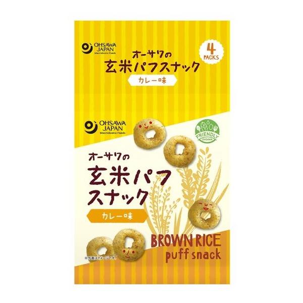※※宅配便の場合24個ごとに送料がかかります。32g(8g×4P)１袋(約8g)(当たり)／エネルギー 37kcal開封前賞味期間：常温で8ヶ月原材料：玄米(山形県)、米油、オーサワの野菜ブイヨン、オーサワのカレー粉、食塩(シママース)オー...