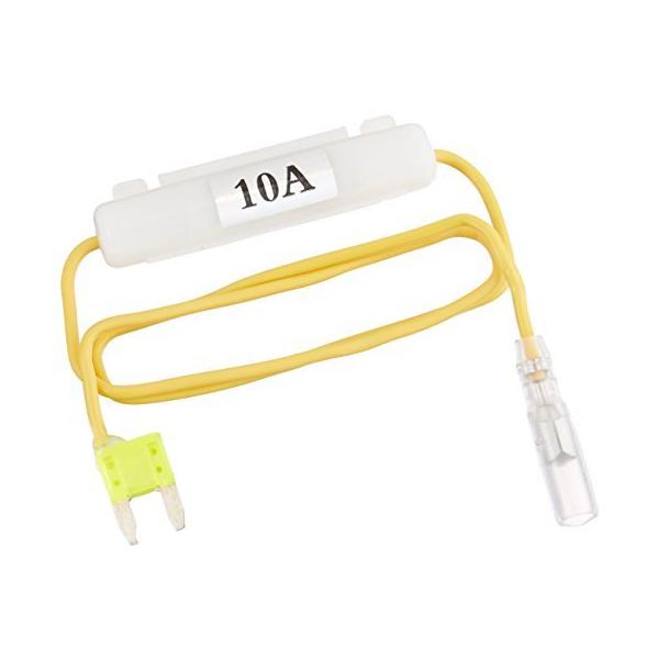 ■ポータブルナビ・レーダー探知機・ドライブレコーダーなどの電源取り出しに ■ヒューズボックスのミニ平型ヒューズと差しかえるだけで電源が簡単に取り出せる  ・20Aヒューズから10Aの電源が取れる・付属コード:AVSS1.25sq・20Aヒュ...