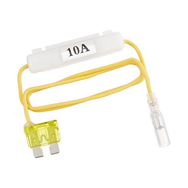 ■ポータブルナビ・レーダー探知機・ドライブレコーダーなどの電源取り出しに ■ヒューズボックスの平型ヒューズと差しかえるだけで電源が簡単に取り出せる  ・20Aヒューズから10Aの電源が取れる・付属コード:AVSS1.25sq・20Aヒューズ...