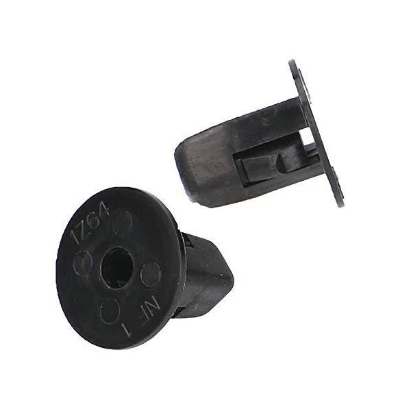 タイヤハウス・マッドガードのグロメット交換に  ・適合穴径:9.0×9.0mm・適合板厚:2.5〜4.5mm・対応ビス:6.0mm・適合メーカー:トヨタ・適合純正品番 90189-06065 【内容物】・入数:スクリューグロメット5個