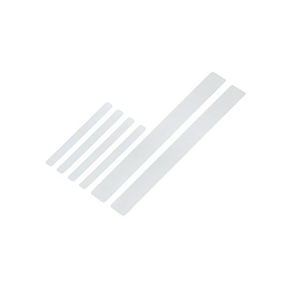 ■乗降時の作業着や靴によるすり傷を防ぐ ■タイヤがシートの下にある軽トラック専用 ■タイヤハウス上部用にカット済みなので貼るだけ ■柔軟な透明フィルムで目立たずなじむ  ・サイズ すり傷防止フィルムA:約350×約28mm 厚さ約0.1mm...