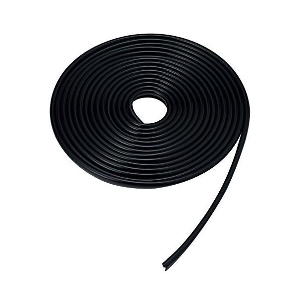 製品サイズ:H5mm × W8mm × D4700mm仕様：ブラック/4.7m●ドアエッジにはさみ込むJ型形状で、ドアエッジをキズ、衝撃から守ります。●黒色なので、濃淡色なボディカラーに馴染みます。●３ナンバーミニバンまで対応可能な4.7m...