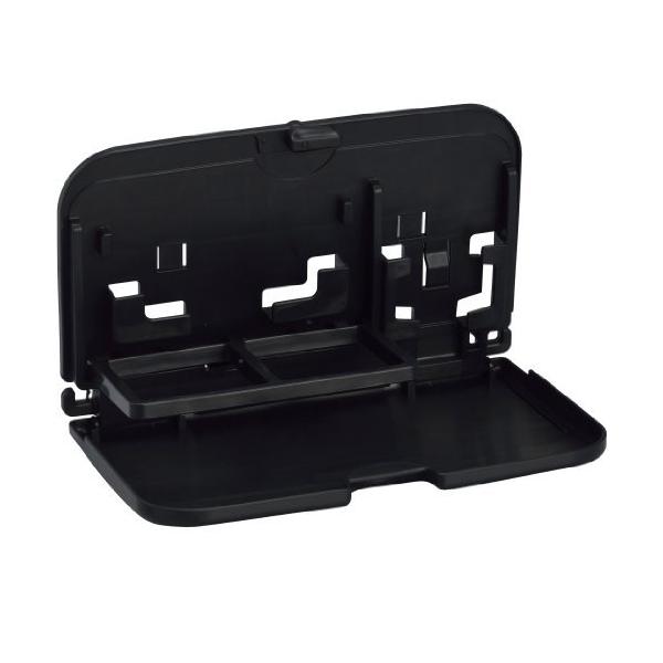 製品サイズ:H185mm × W286mm × D30mm仕様：スマホポケット付きPETボトルスマートフォンティシュボックス袋フック●スマートフォンを縦置きと横置きでそれぞれ収納できるポケットが付いたリアトレイです。●トレイの開閉部分に小さ...