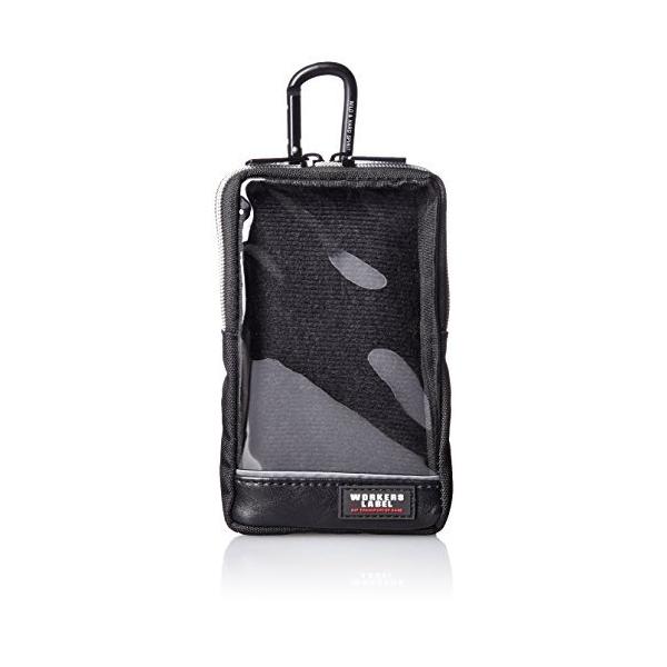 商品情報・スマートフォンを入れたままクリアフィルムの上から操作できます・ベルトでもカラビナでも装着できます・ペンが2本入るペン差し・カードポケット付