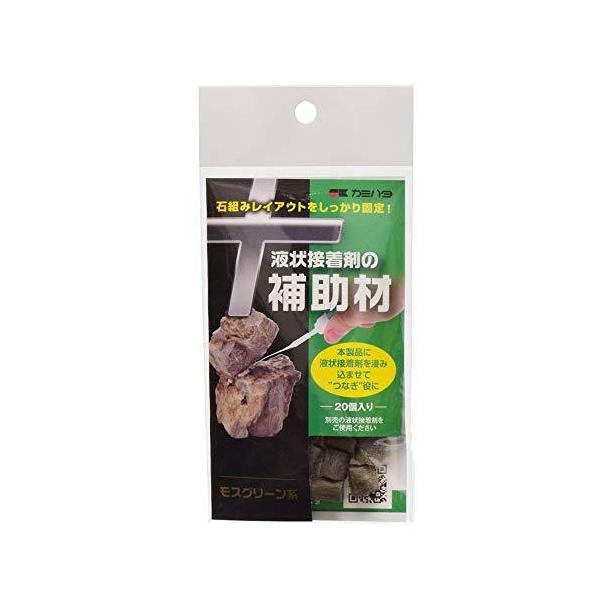 補助材は、液状接着剤と一緒に、石同士や流木同士などを接着する際に使用します。素材同士のすき間にはさみ入れ、液状接着剤を流し込むことで硬化を促進し、しっかりと接着することができます。石や流木など、大きめの素材を接着固定する際に使用します。凹凸...
