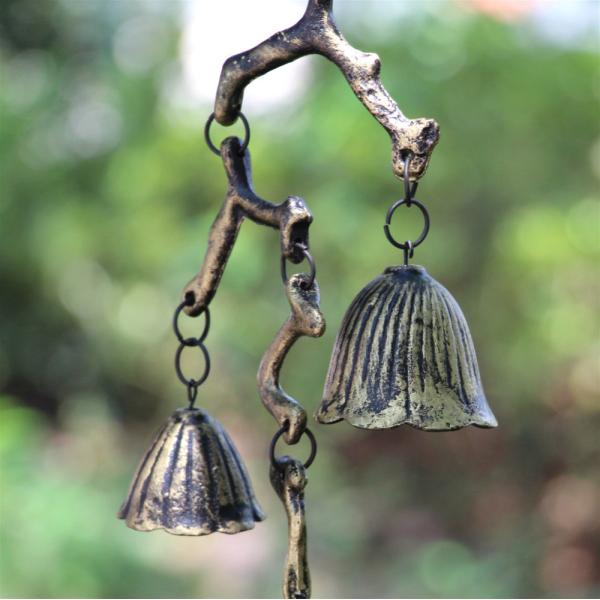 【商品説明】・サイズ 約H460mm　大鈴：W55*H50mm 小鈴：W45*H35mm・素材・材質 鋳物・カラー 写真色・使用上の注意 サイズや表情に若干の個体差が生じる場合がございます。・生産国 中国製（工場直売）※配送は海外の中国工場...