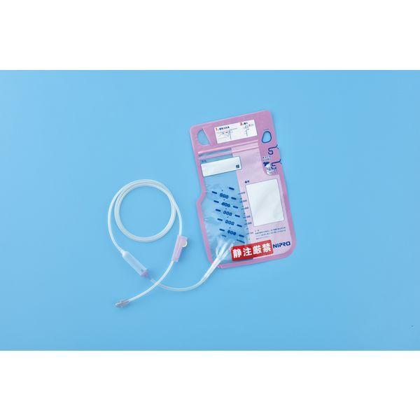 【特徴】ISO 80369-3に準拠した製品に接続することができます。充填口が広いため、片手で開閉でき、経腸栄養剤などを充填しやすくなっています。音が鳴るジッパーを使用していますので、充填口が閉まっていることを音でも確認できます。チューブハ...