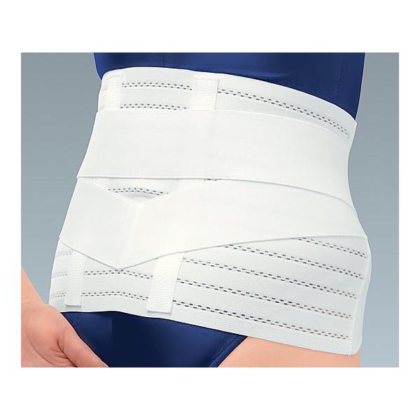 【特徴】幅広設計で背部は伸縮性に優れ、腹部は厚みのある素材で適度に圧迫します。2本のミディアムプラスチックステーが的確にサポートし、体の動きにしっかりフィットします。腹圧上昇を促進する60mm幅の補助ベルト付きです。【仕様】サイズ：S/M/...