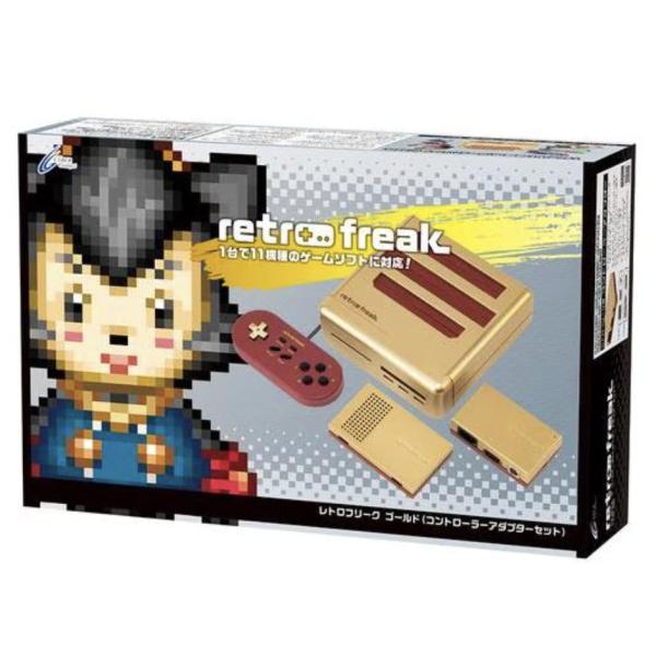 【商品情報】セット内容：レトロフリーク本体　　　　　　11機種対応カートリッジアダプター　　　　　　標準コントローラー (ケーブル長 約1.8m)　　　　　　HDMIケーブル (約1m)　　　　　　ACアダプター(PSE,CE規格)　　　　...