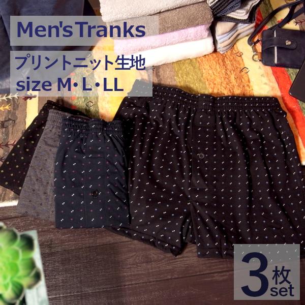 【発売日：2025年07月07日】業歴30年以上の実店舗バイヤーが数あるサプライヤーより選定！毎日使うものだからコストパフォーマンスと品質のバランスを商談を重ねてご提案します伸縮性のある柄リントニットトランクスゆったり感が病みつきになります...