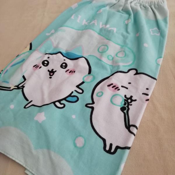 海やプールのレジャー、お風呂上がりに大活躍の《巻き巻きタオル》ゴムとスナップが付いているのでスカートやポンチョのように使用できます。お風呂上がりはもちろん、プールや海での水泳の後などでさっと巻くだけまたビーチサイドなどでの着替えにも便利です...