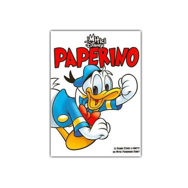 洋書ドナルドI Mitici Disney Vol.2 "PAPERINO"コイン＆コインフォルダー付Corriere della Sera社（イタリア）2009年2月16日発行イタリア語　約190頁本：縦23.9×横17.3cmコイン：直...