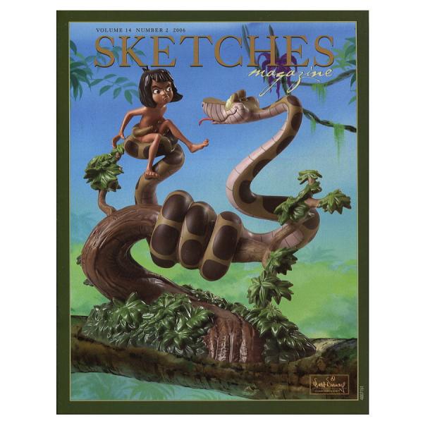 WDCS会員会報誌『Sketches』2006年Vol.14-No.216頁（表紙含む）　英語縦28×横21.5cm　状態良好Skerches（スケッチ）は1993年1月に発足したWDCCの公式会員組織であるWDSC（ウォルト・ディズニー・...