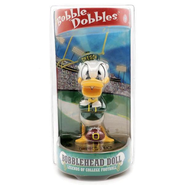 ドナルドオレゴン・ダック　ボブルヘッドAlexander Global Promotions社Bobble Dobbles2003年頃レジン製ドナルド：約高16cmパッケージ：27.5×14×12.5cmパッケージ入り　新品オレゴン大学のア...