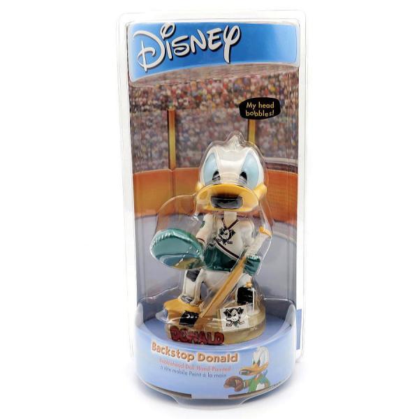 ドナルドボビンヘッド（ダックス）"Backstop Donald"Alexander Global Promotions社Bobble Dobbles2004年頃レジン製ドナルド：約高15cmパッケージ：27.5×14×12.5cmパッケー...