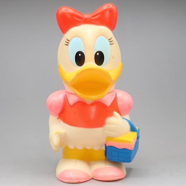 デイジー三菱銀行貯金箱（ピクニック）1980年代プラスチック製高11.5cm　USED