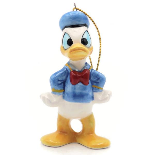 ドナルドSchmidオーナメント（怒った顔）Schmid社　1980-1990年代スリランカ製　陶器製高8.5cm箱：高11.5×横7×奥行4.5cm状態良好　箱あり