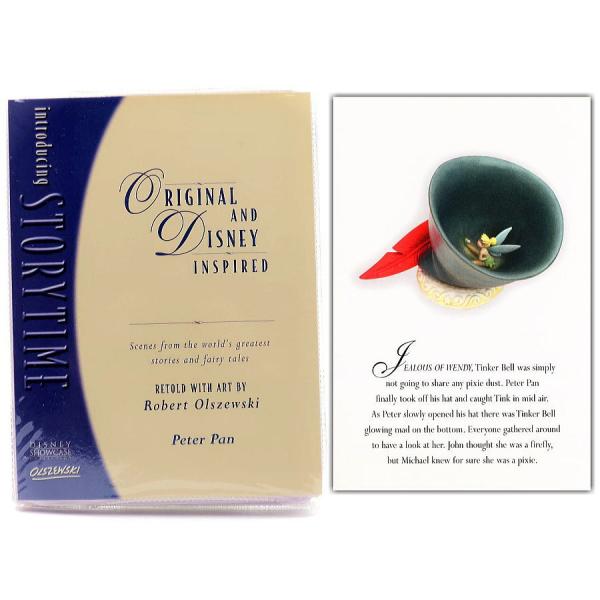 ピーターパンオルショウスキーファイル入ポストカードカードは10枚（5種類各2枚）オルショウスキーカード：15.2×10.2cmファイル：16×11.8cm 12ポケットファイルはビニール製新品5種類のポストカードが各2枚ファイルされています...