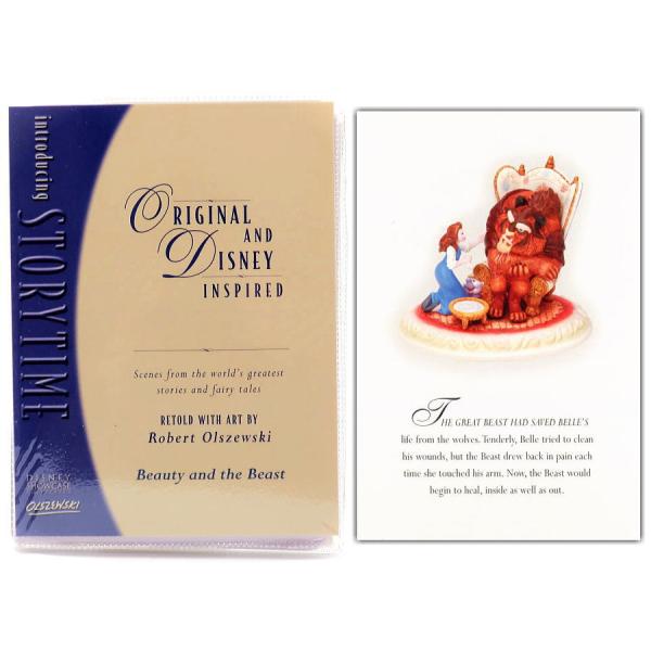 美女と野獣オルショウスキーファイル入ポストカードカードは4枚（2種類各2枚）オルショウスキーカード：15.2×10.2cmファイル：16×11.8cm 12ポケットファイルはビニール製新品2種類のポストカードが各2枚ファイルされています。フ...